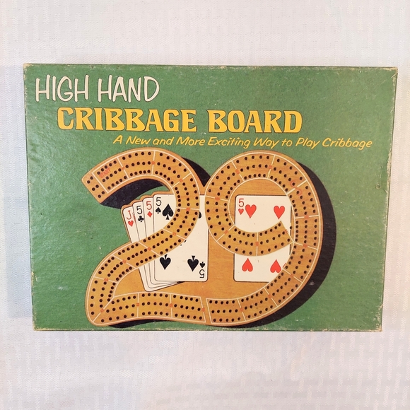 Pacific Game Co | Games | Vintage High Hand Cribbage Game Pacific Game ...